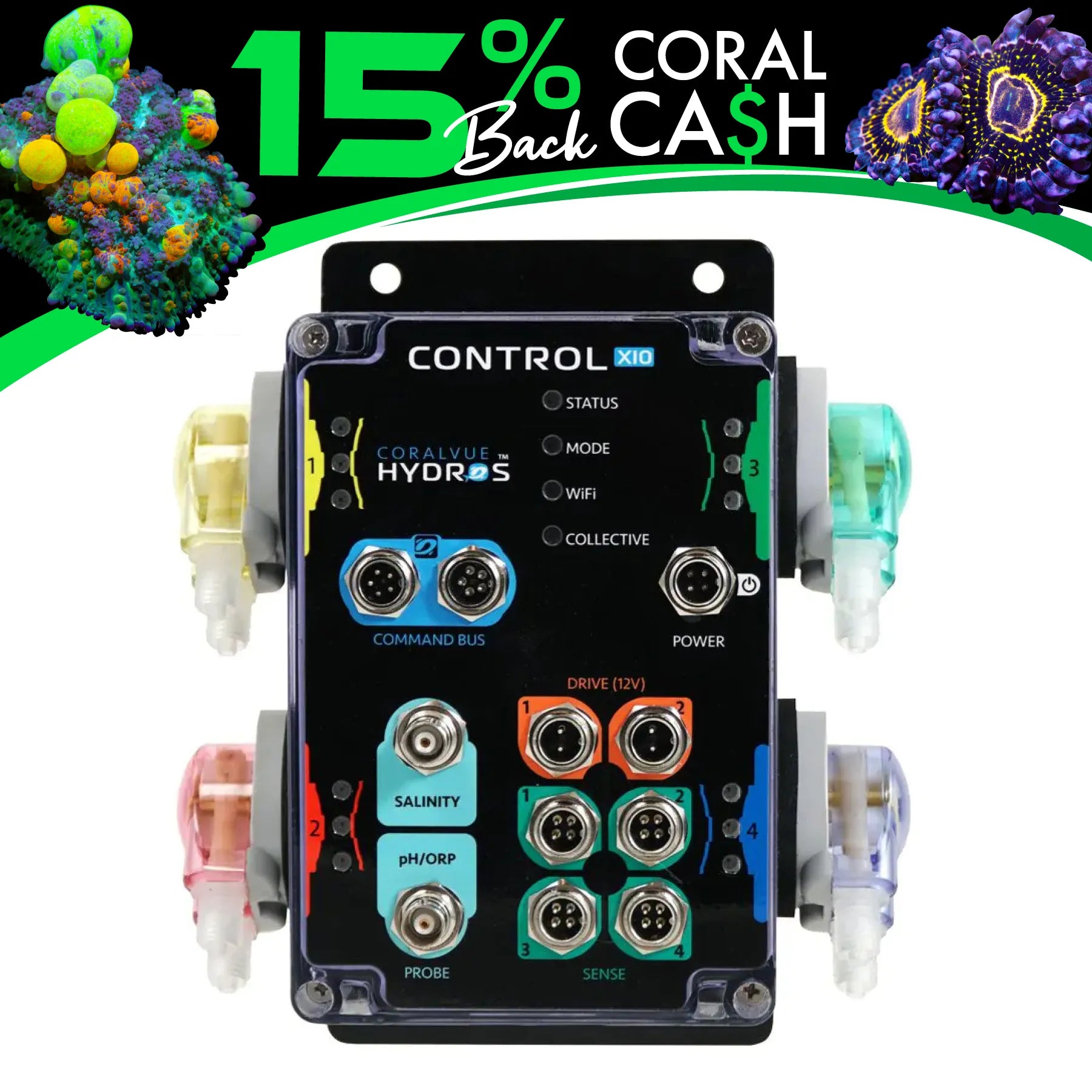 Hydros Control x10 Aquarium Controller & Dosing System – Whitlyn Aquatics